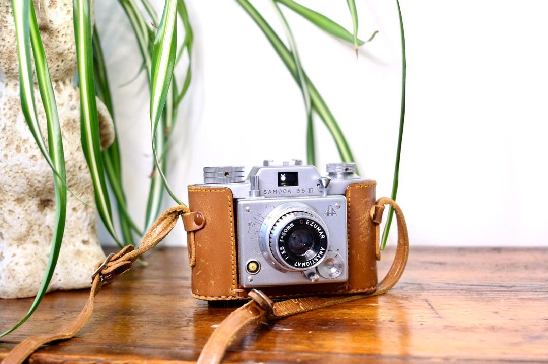 Vintage Samoca 35 III Rangefinder Camera: 1950s Classic With Leather ...