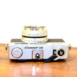 Vintage Canon Canonet 28 Rangefinder Camera Vintage Canon 35mm ...