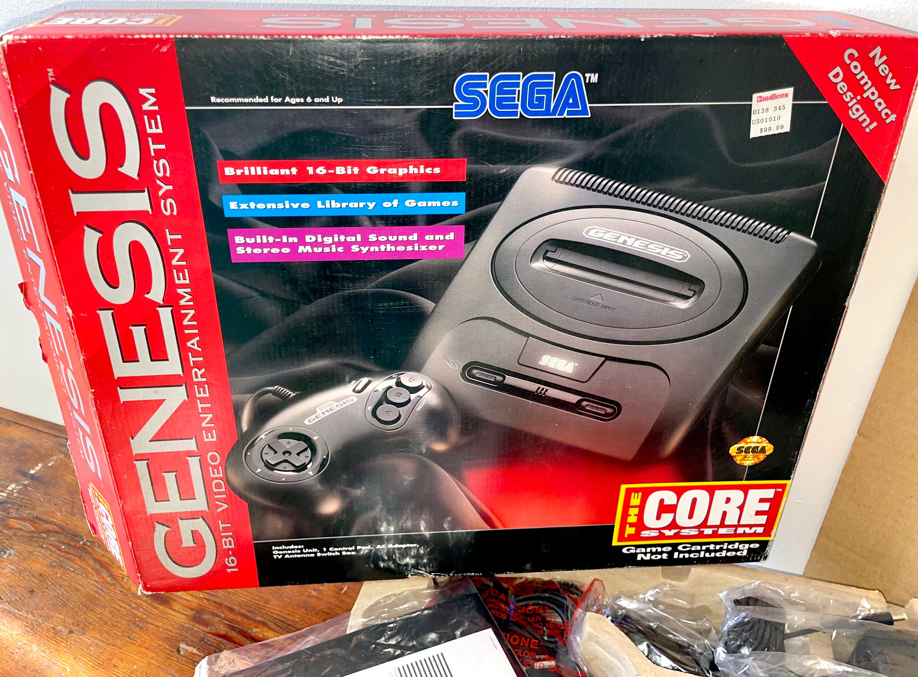 Vintage Sega Genesis the Core System Sega Genesis Model 2 - Etsy