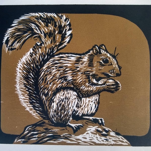 Color Woodcut - Etsy