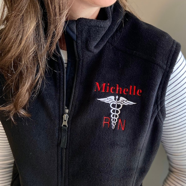 Monogram Vest - Etsy