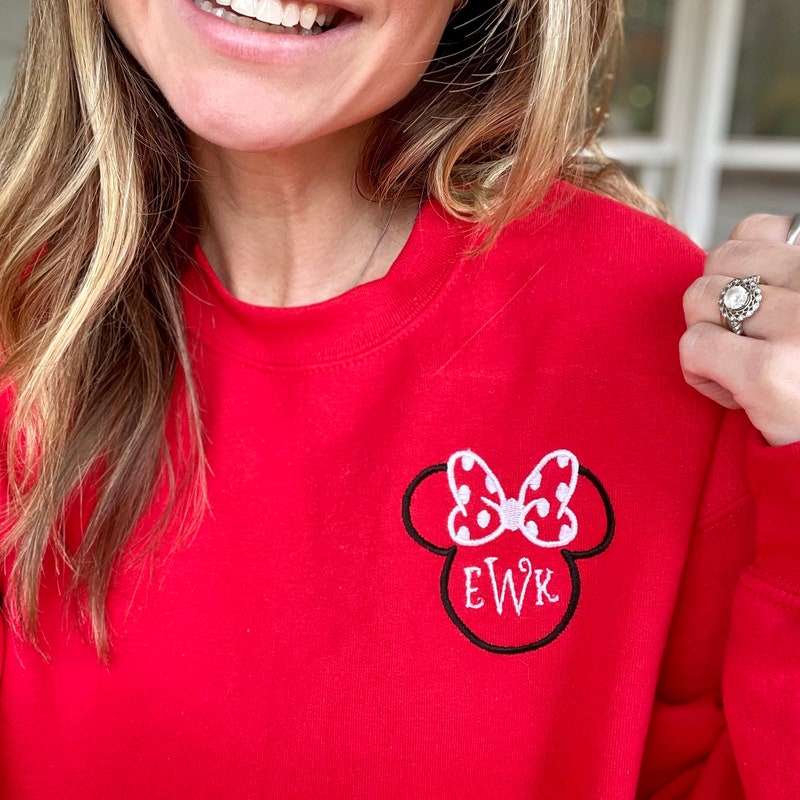 Minnie Monogram - Etsy