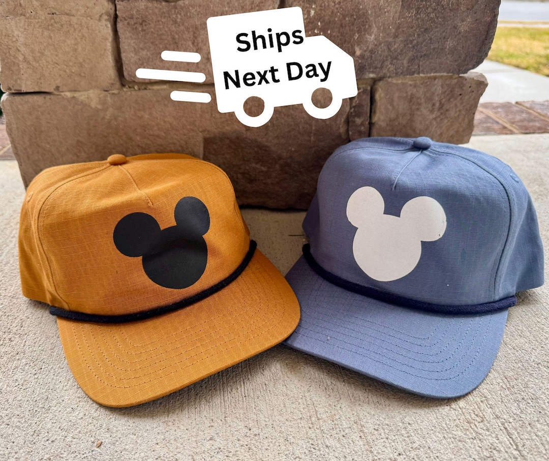 Boys Disney Rope Hat Mickey Mouse Hat Youth Disney Hat - Etsy