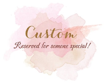 Customisation Fee - Etsy