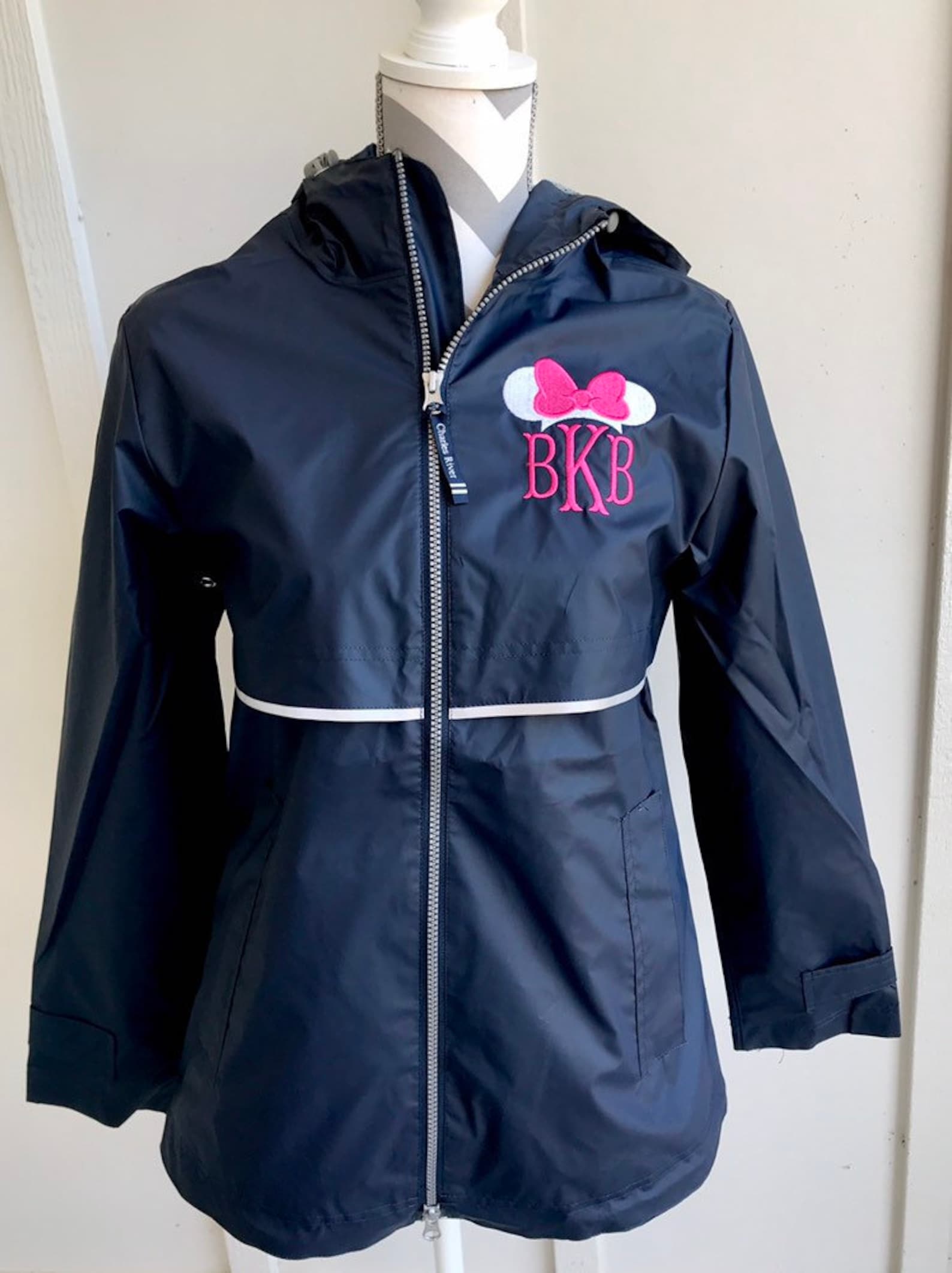 Disney Monogram Rain Jacket for Women, Minnie Mouse Mickey Mouse ...