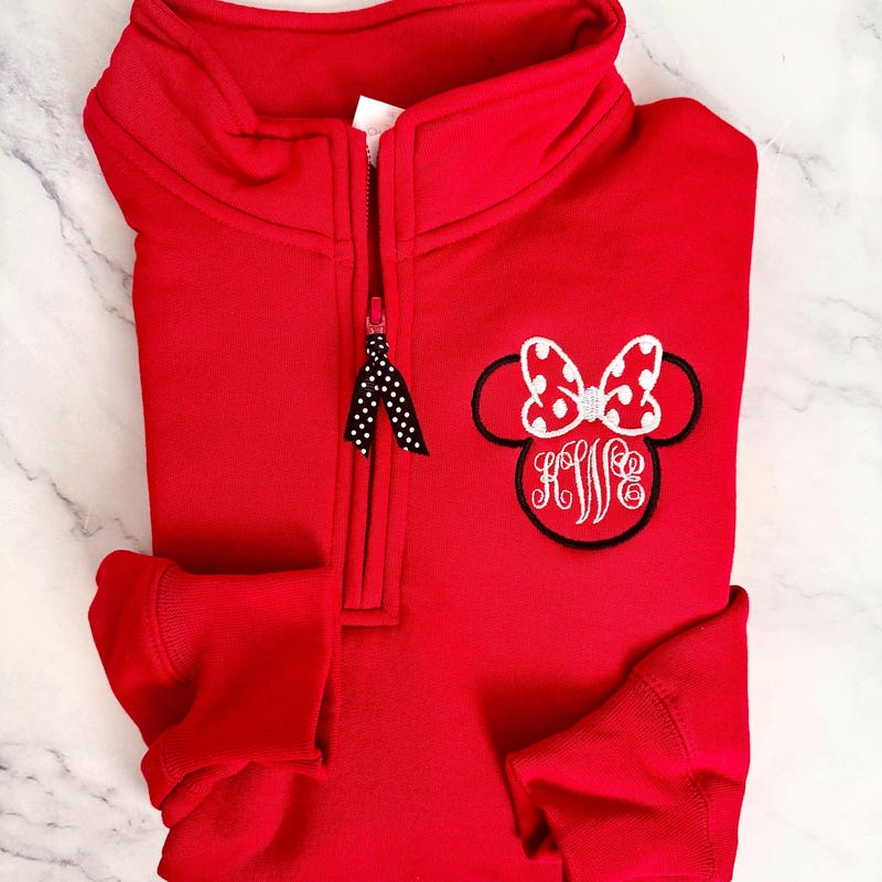 Baby Girl Monogram Minnie - Etsy