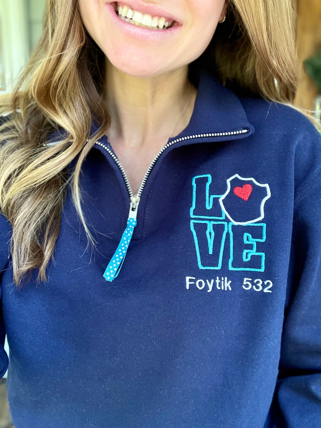 Police Love Sweatshirt, Personalized Police Number Pullover, Thin Blue ...
