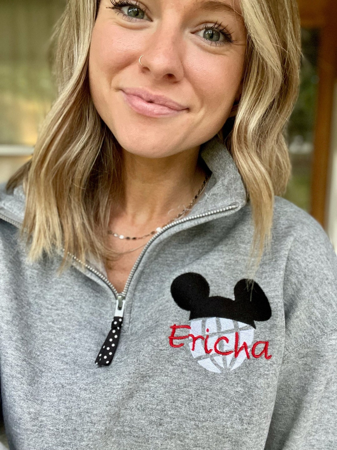 Disney Epcot Monogram Sweatshirt, Epcot Matching Family Quarter Zip ...