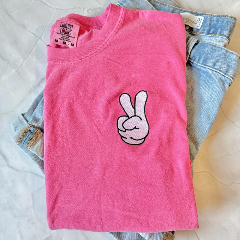 Neon Peace Sign - Etsy
