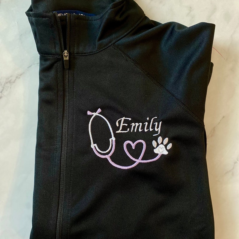 Monogrammed Scrubs - Etsy