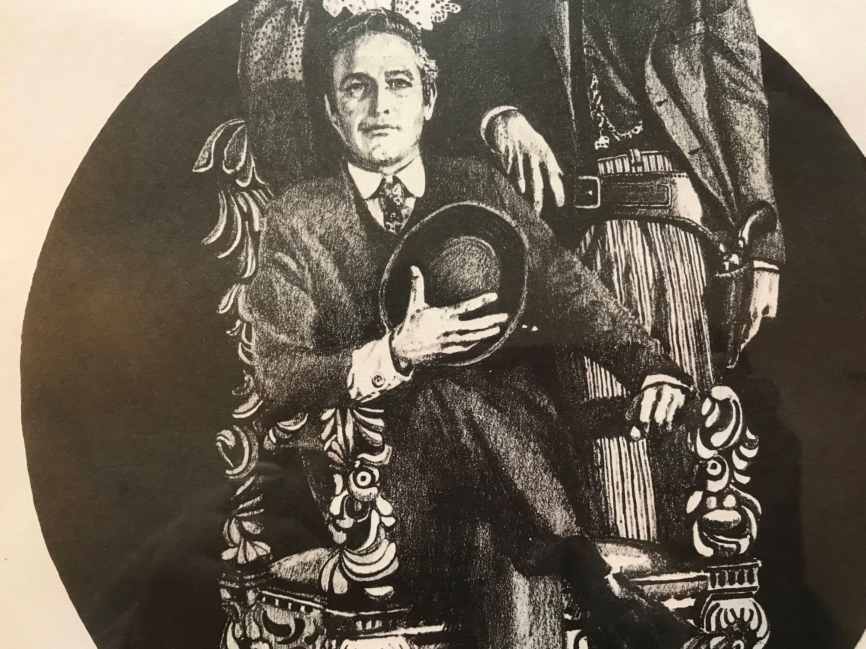 Vintage Glen Fortune Banse Framed Art Lithograph - Etsy