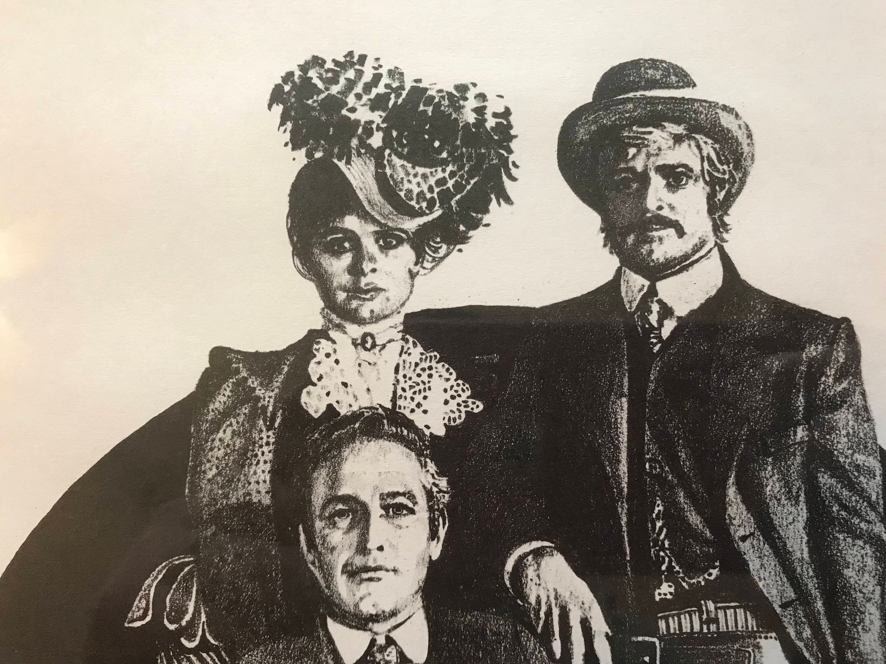 Vintage Glen Fortune Banse Framed Art Lithograph - Etsy