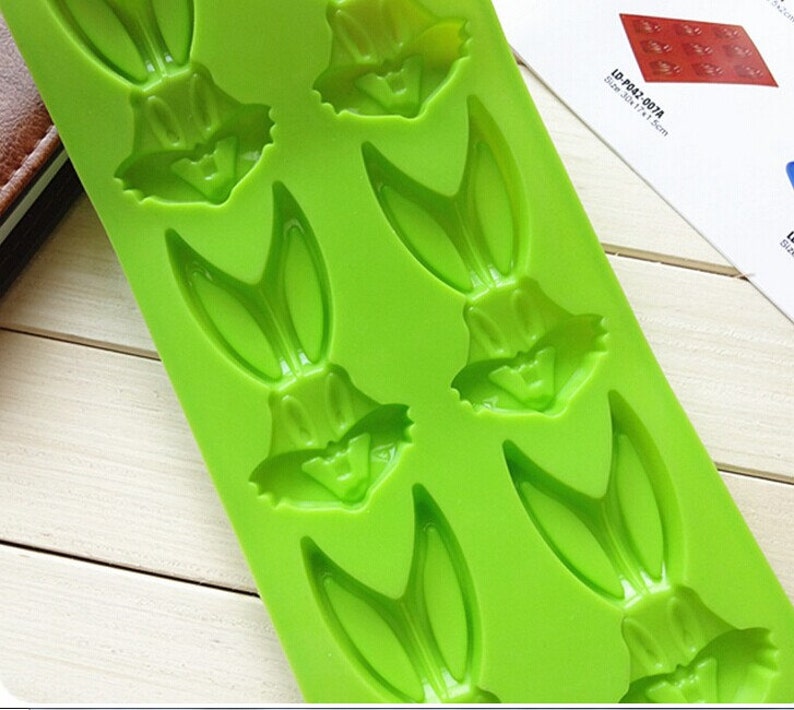 New Style 6-holes Bugs Bunny Chocolate Mold Cake Mould Silicone Cake ...