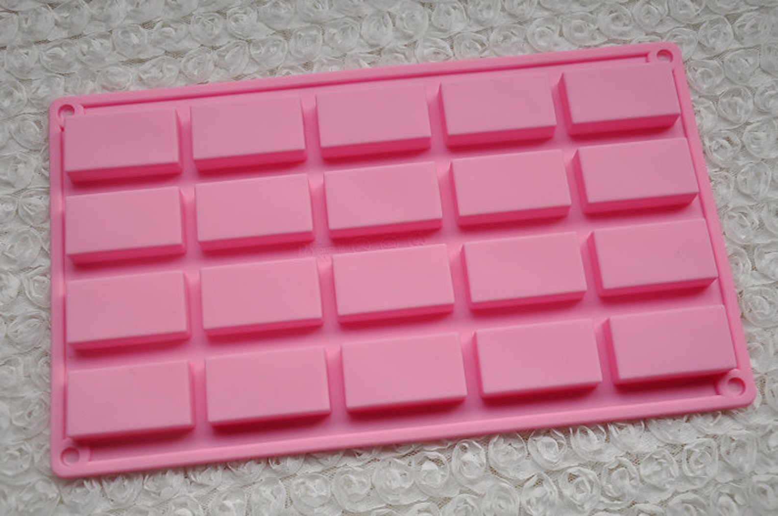 20-cavity Rectangle Oblong Cake Mold Flexible Silicone Mold - Etsy