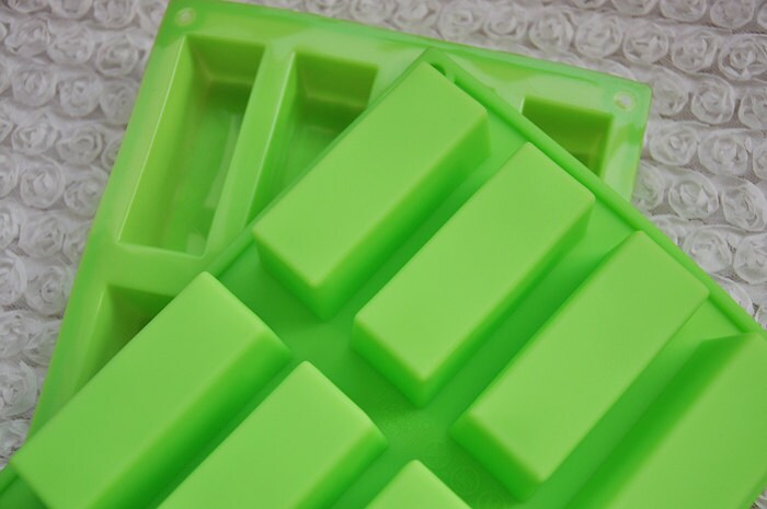 12-cavity Rectangle Oblong Cake Mold Flexible Silicone Mold - Etsy