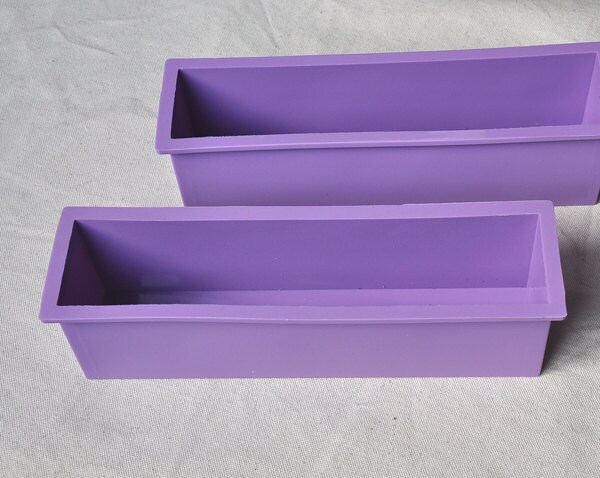 1-cavity Rectangle Oblong Cake Mold Flexible Silicone Mold for Handmade ...