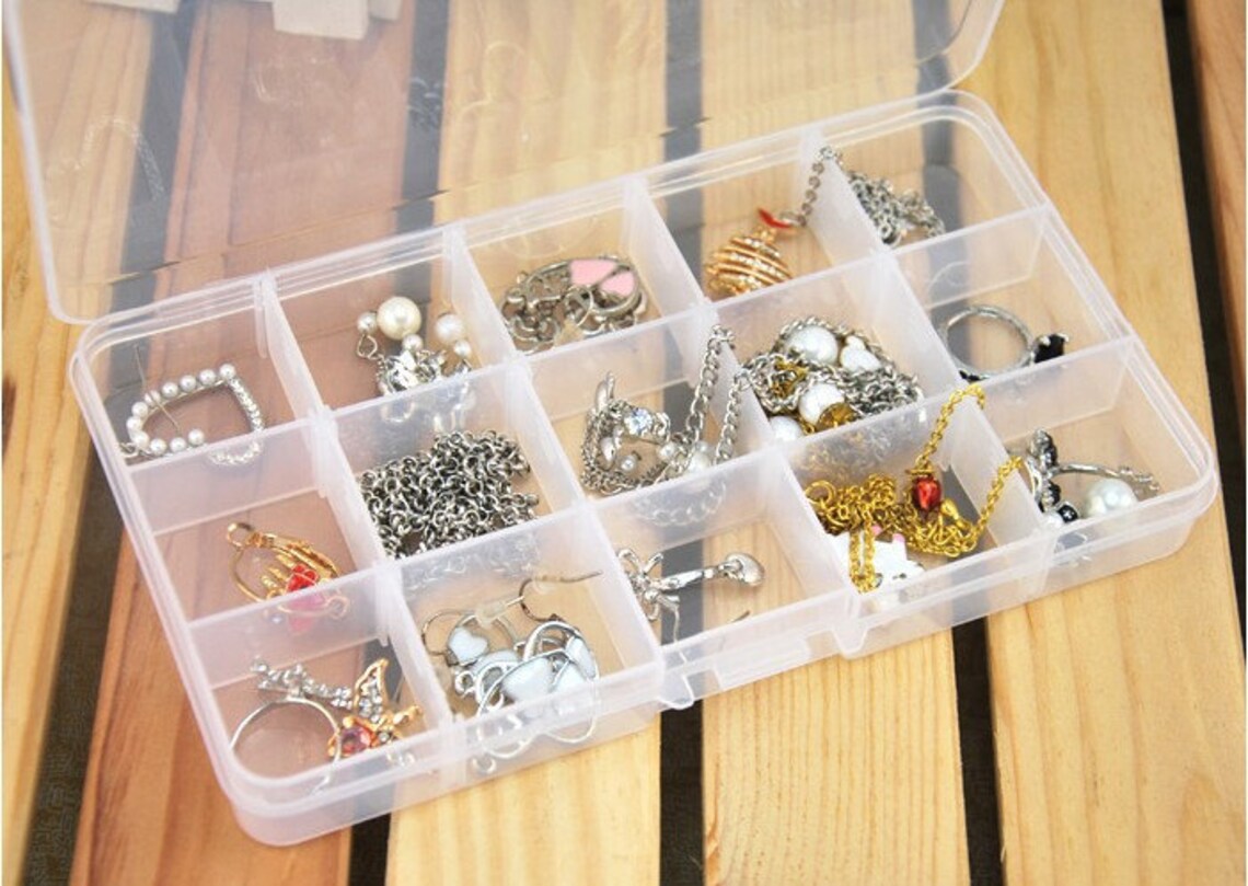 10/15/24/36 grids rainbow loom box rainbow loom case diy | Etsy