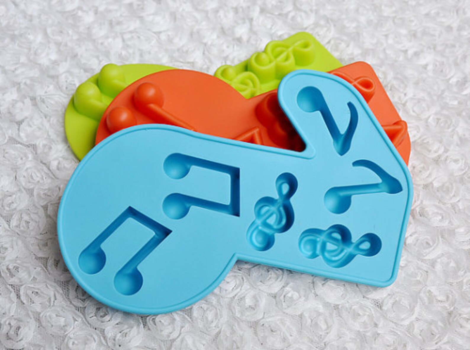 6-cavities Music Note Mold Ice Mold Silicone Cake Mold - Etsy