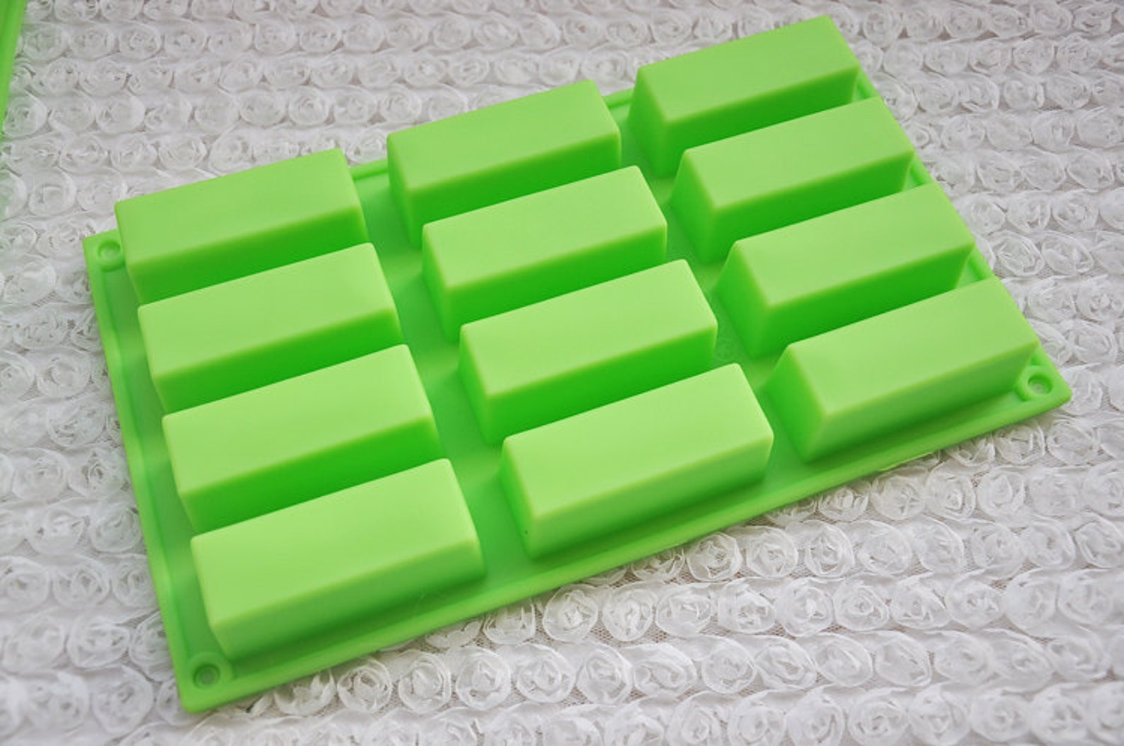 12-cavity Rectangle Oblong Cake Mold Flexible Silicone Mold - Etsy