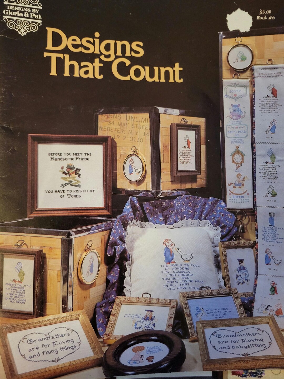 Gloria & Pat Designs That Count Cross Stitch Pattern. FREE SHIPPING ...