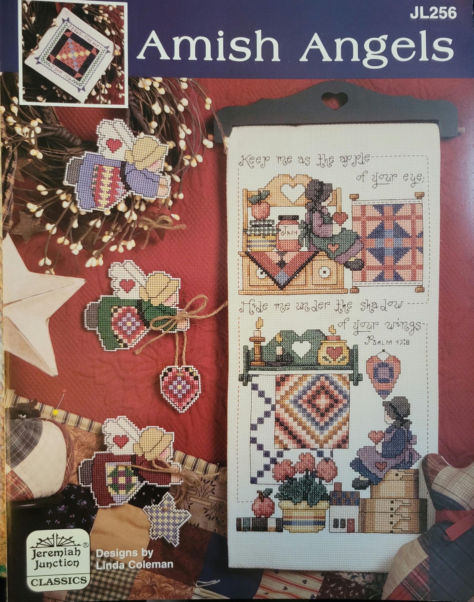 Jeremiah Junction Amish Angels Cross Stitch Pattern. FREE SHIPPING. - Etsy