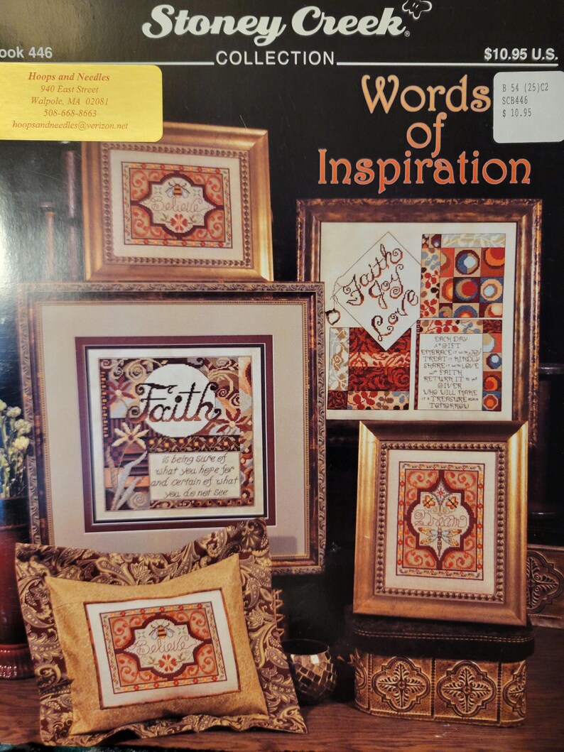 Stoney Creek - Cross Stitch Pattern - Words of Inspiration. FREE ...