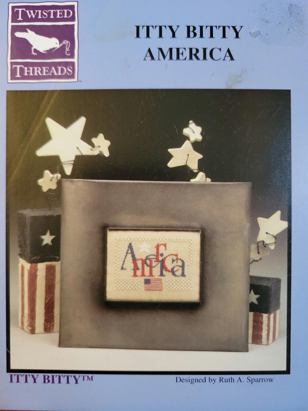 Twisted Threads Itty Bitty America Cross Stitch Pattern Book - FREE ...