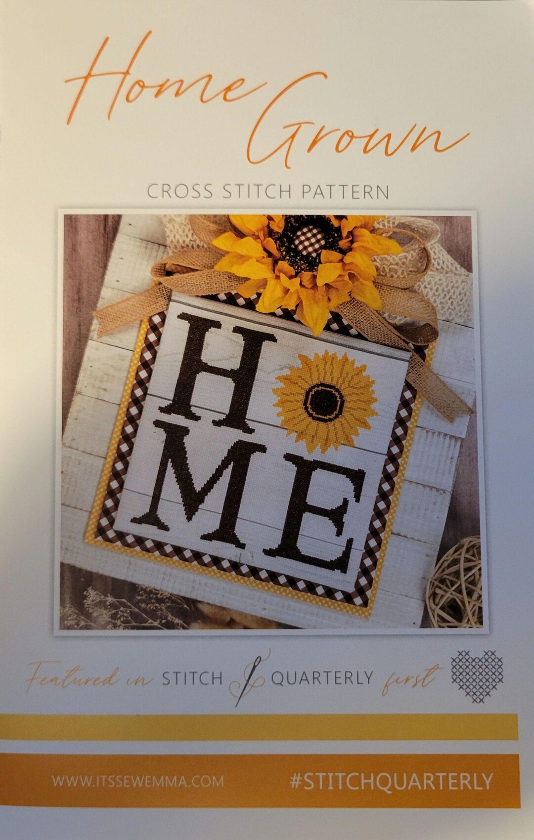 Its Sew Emma Stitch Quarterly Home Grown Cross Stitch Pattern. Free ...