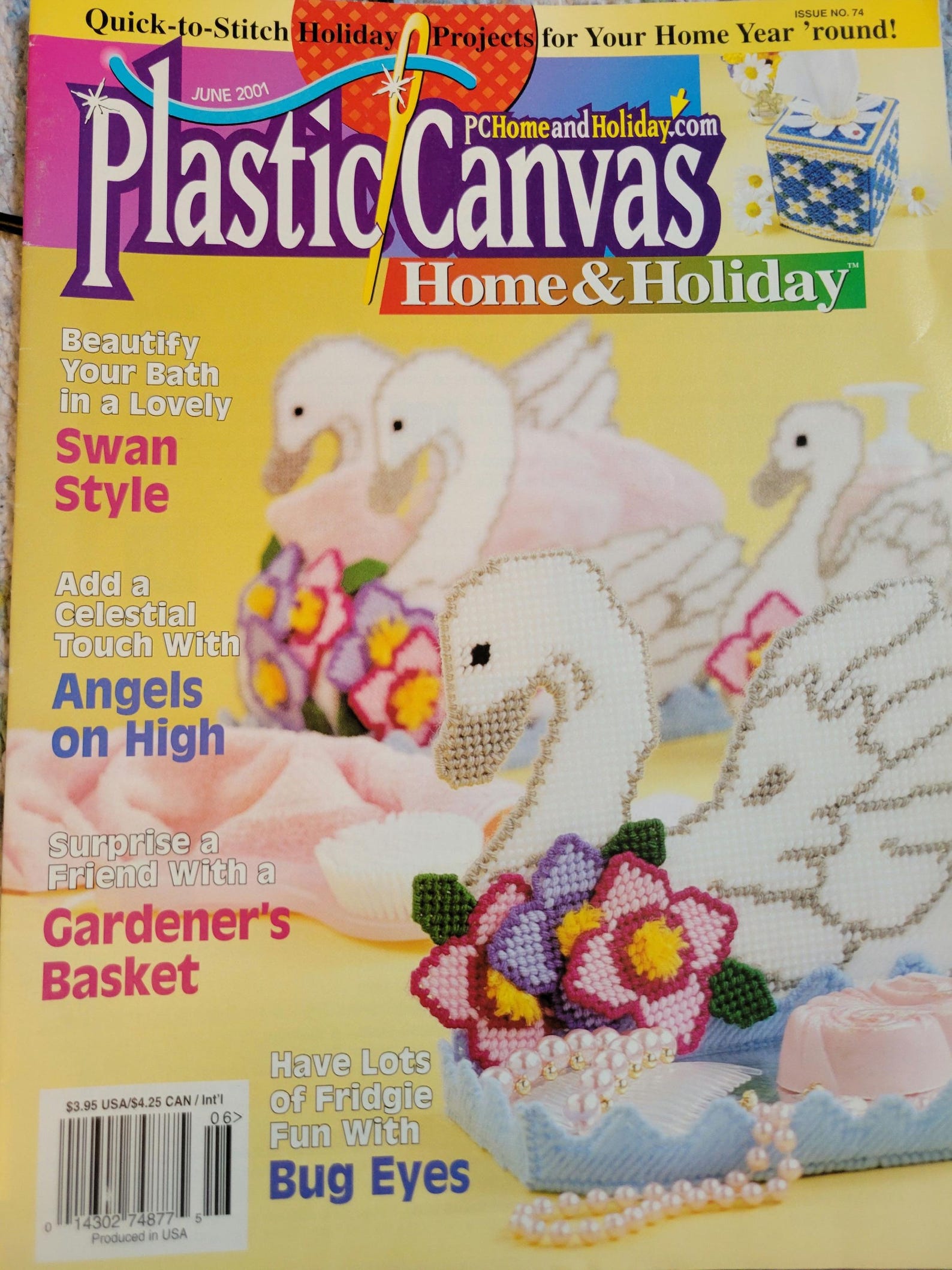 Annies Plastic Canvas Creative Designs for Home & Holiday Magazine July ...