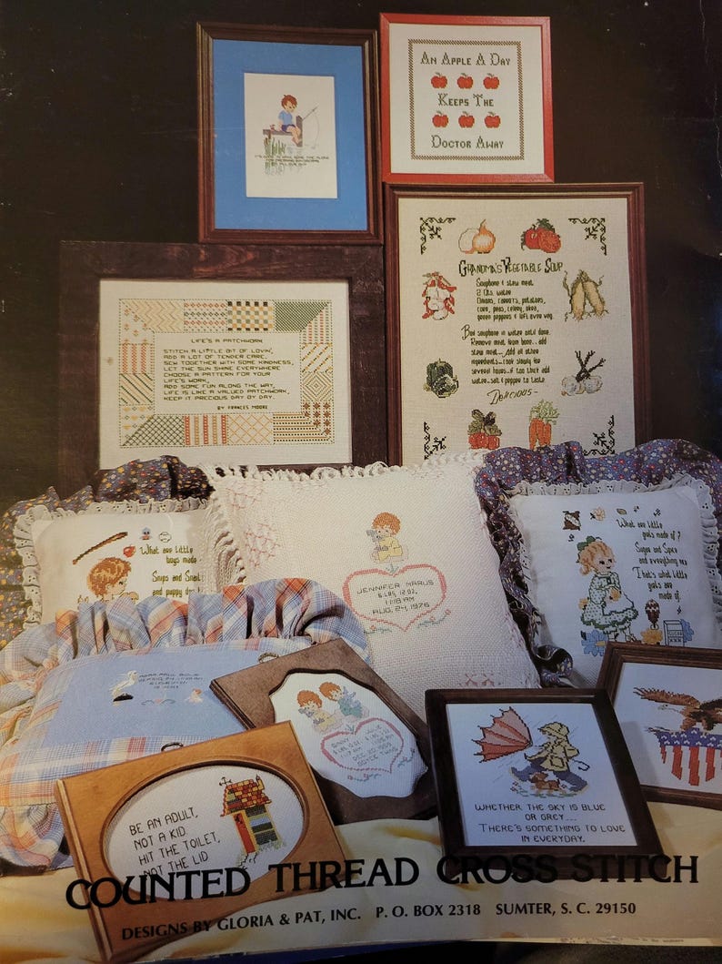 Gloria & Pat Designs That Count Cross Stitch Pattern. FREE SHIPPING ...