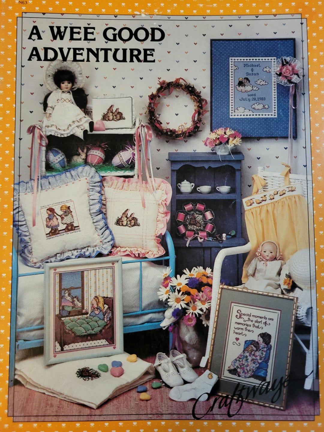 A Wee Good Adventure Cross Stitch Pattern. FREE SHIPPING. Used ...