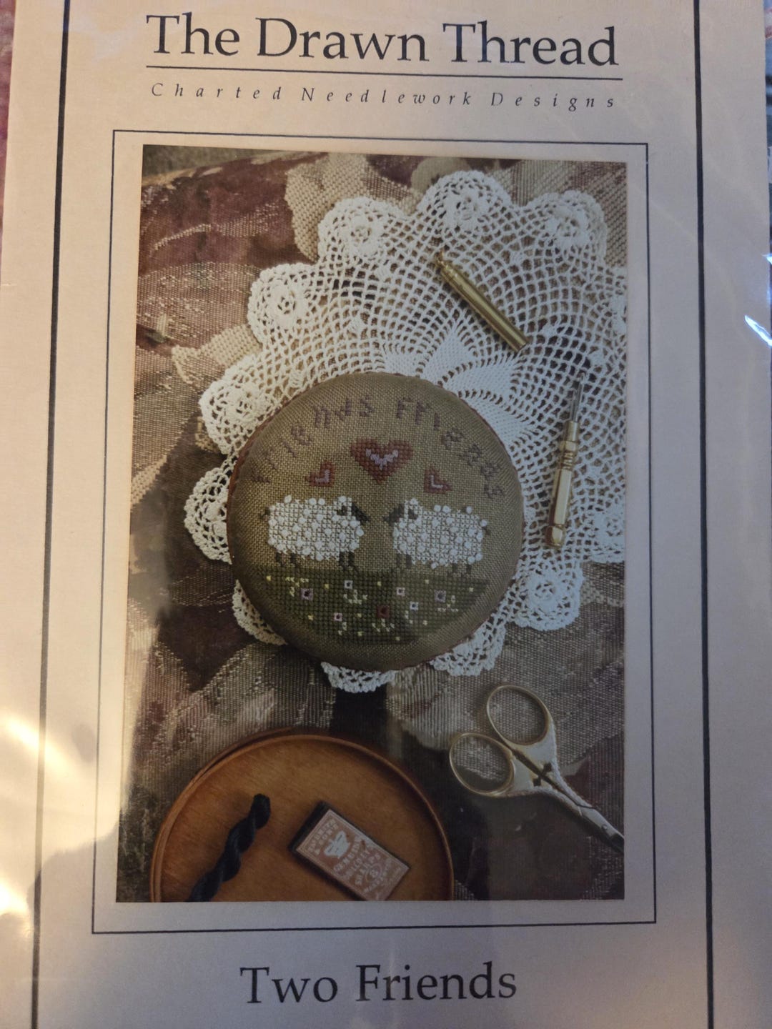 The Drawn Thread Two Friends Cross Stitch Pattern. FREE SHIPPING. Good ...