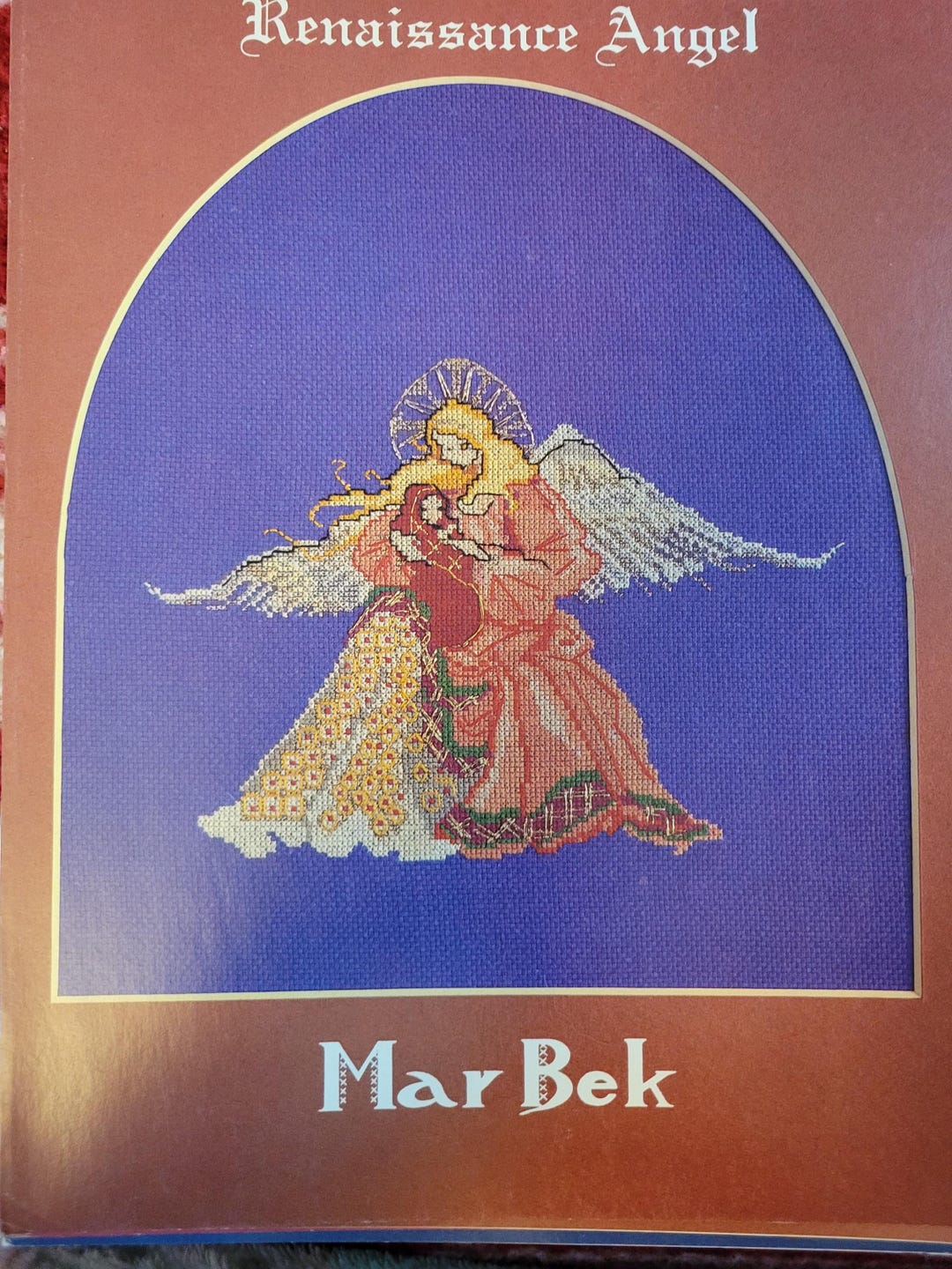 Mar Bek Renaissance Angel Cross Stitch Pattern. FREE SHIPPING. Used ...
