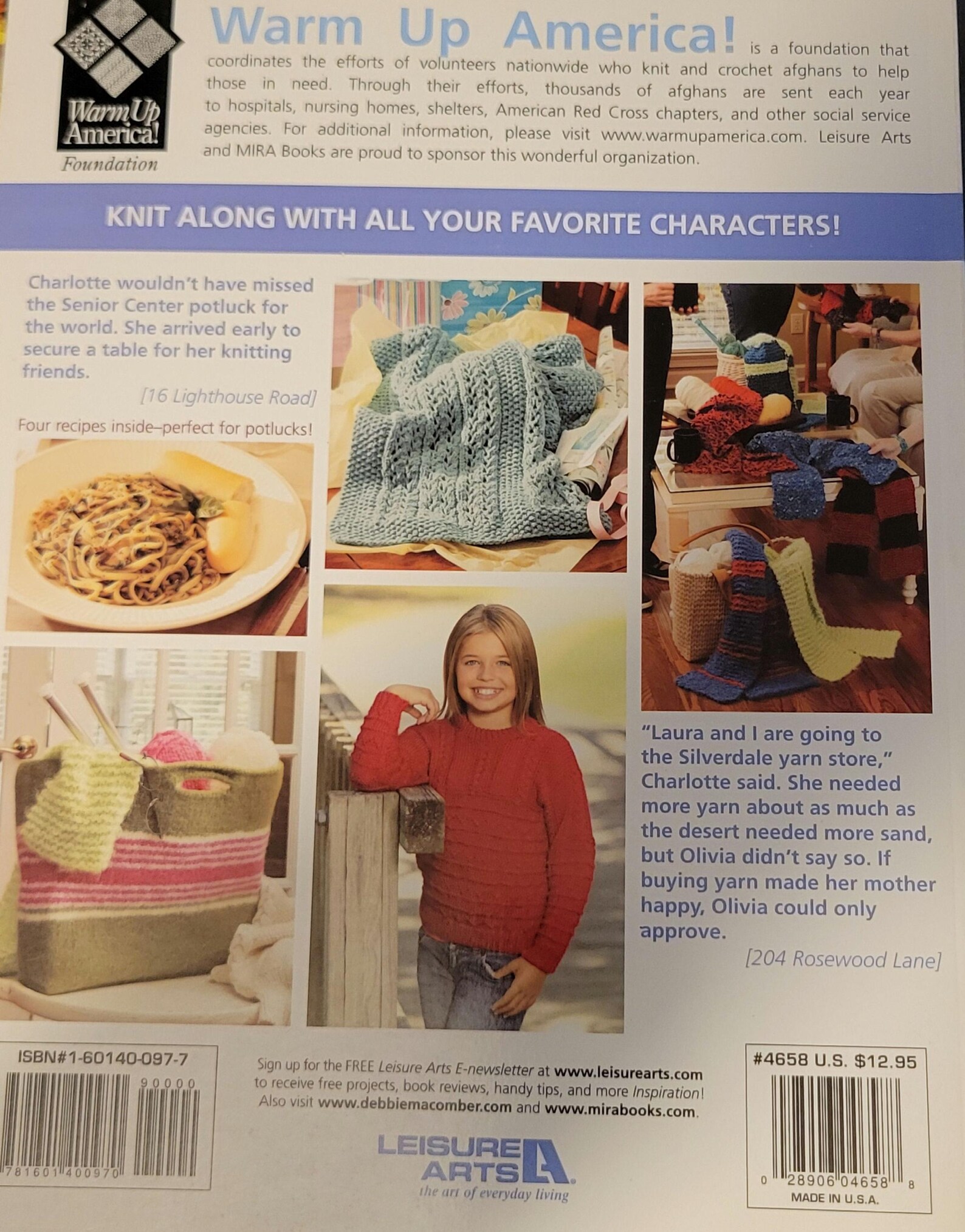 Leisure Arts Knit Along With Debbie Macomber the Cedar Cove Collection ...