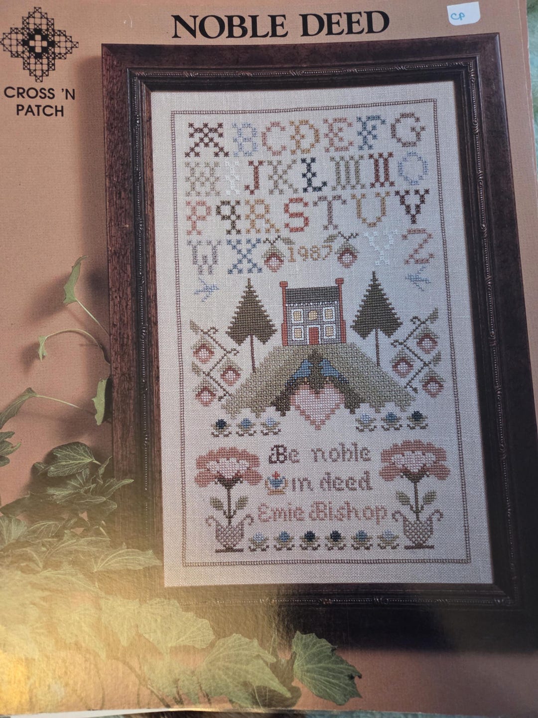 Cross N Patch Noble Deed Cross Stitch Pattern. FREE SHIPPING. Used ...