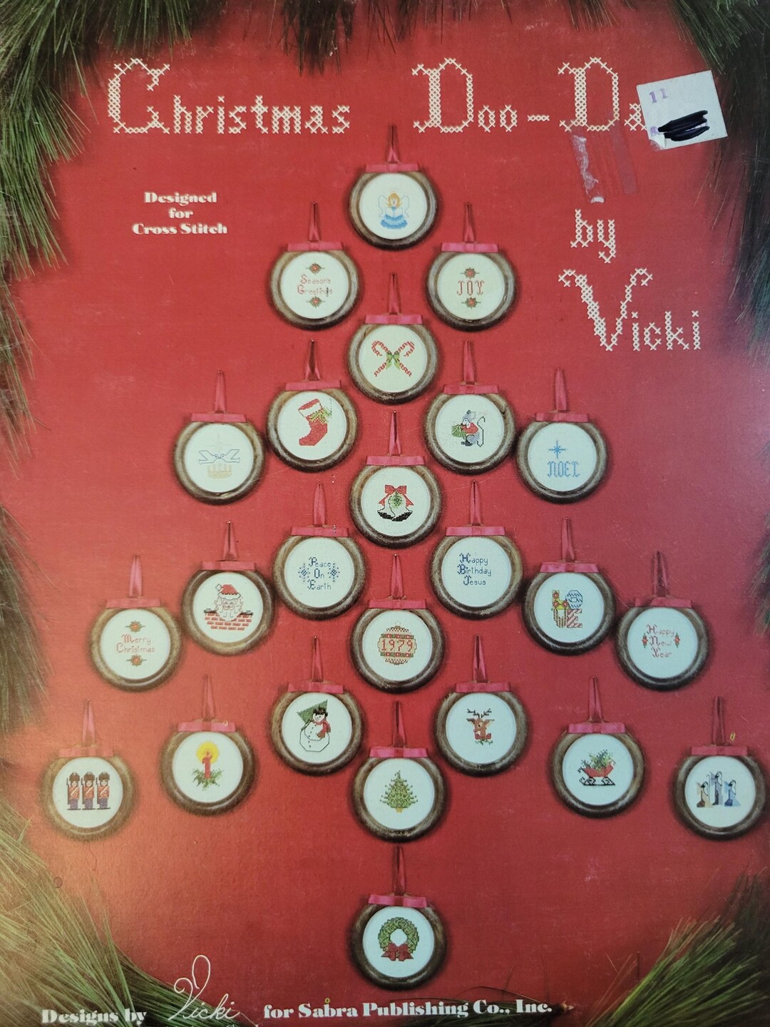 Christmas Doo-dads Cross Stitch Pattern. Free Shipping. Used Condition ...