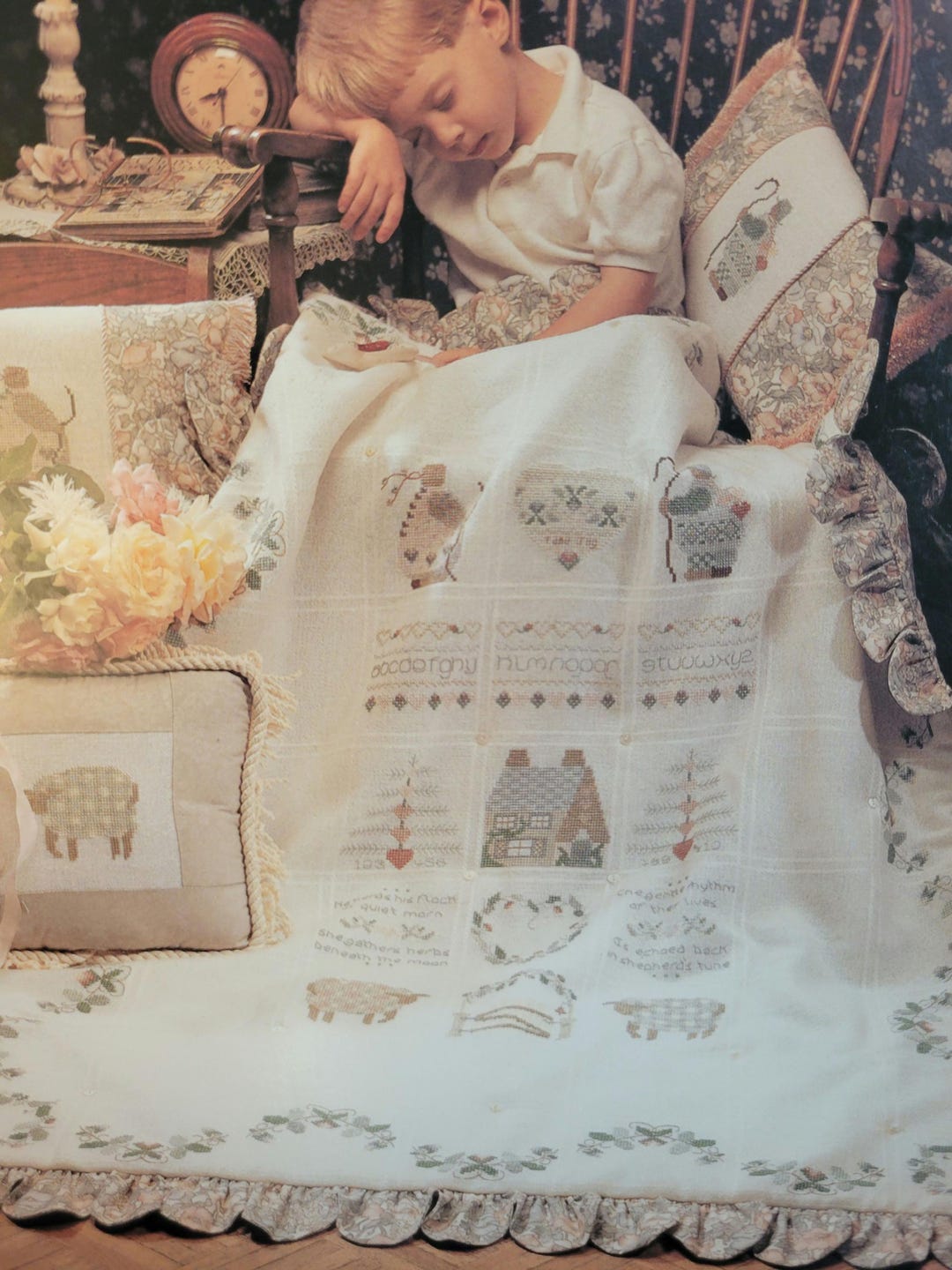 Bush Wandering Vines Cross Stitch Pattern. FREE SHIPPING. - Etsy