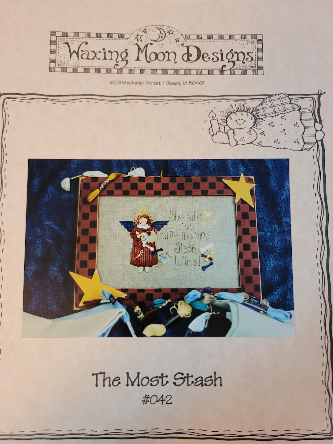 Waxing Moon Designs the Most Stash Cross Stitch Pattern. Free Shipping ...