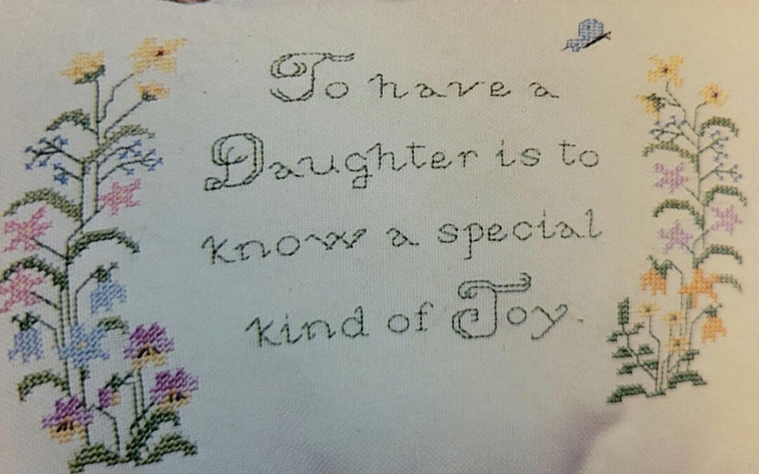 To Have A Daughter Cross Stitch Pattern - FREE SHIPPING - Etsy