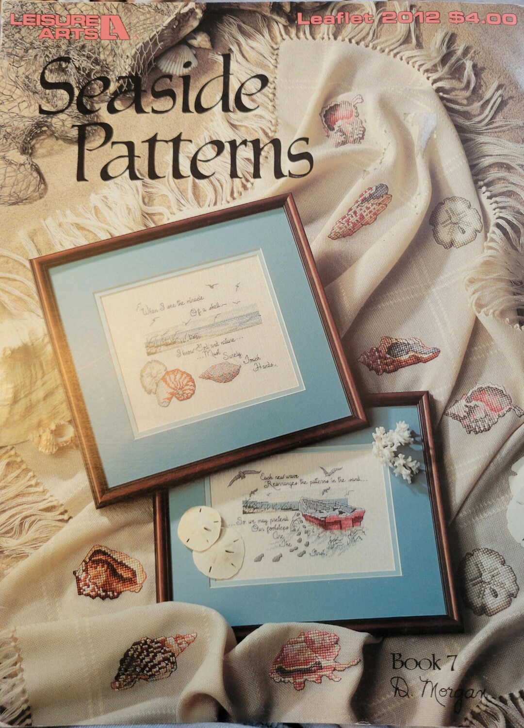 Vintage Leisure Arts Seaside Patterns Cross Stitch Pattern - FREE ...