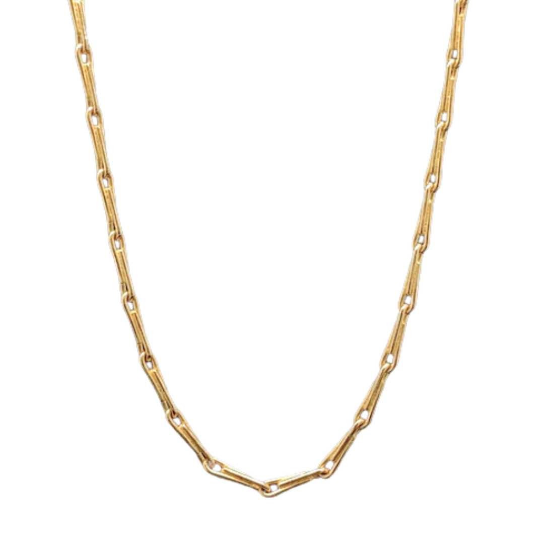 Hayseed Chain in 9ct Yellow Gold 18 Hallmarked Solid 9k Gold Barleycorn ...