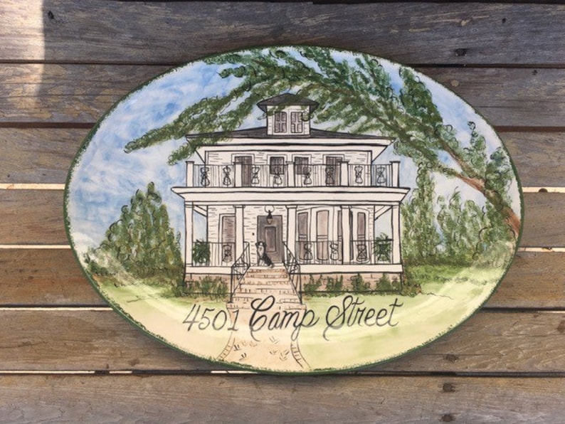 House Plate - Etsy