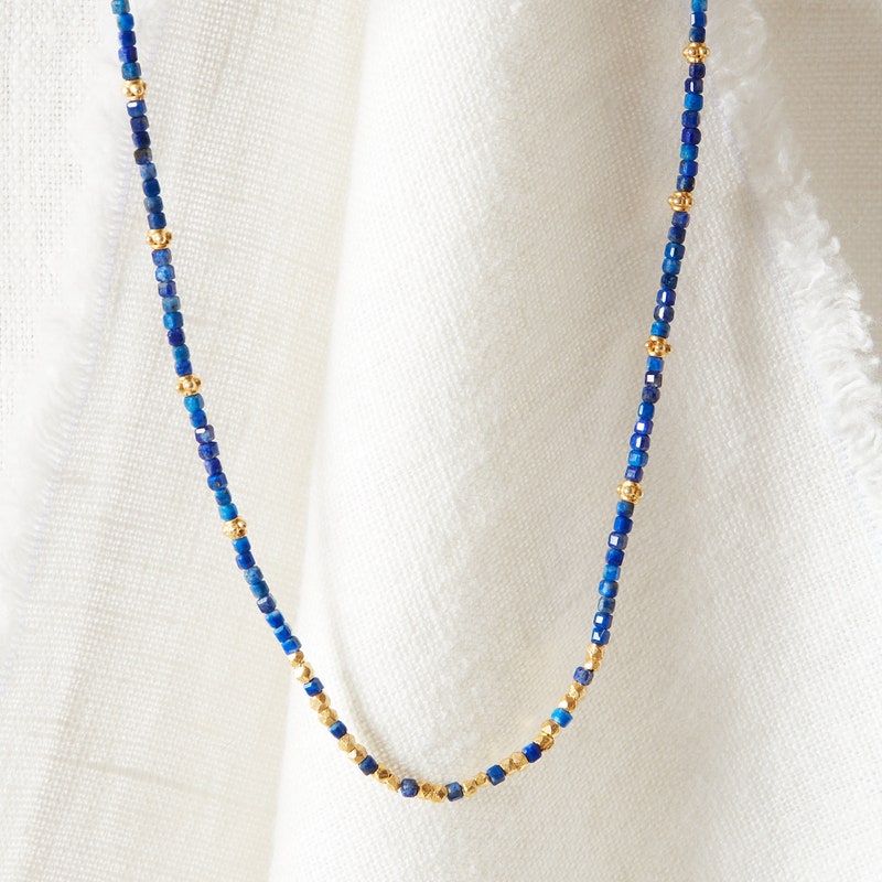 Blue Necklace - Etsy