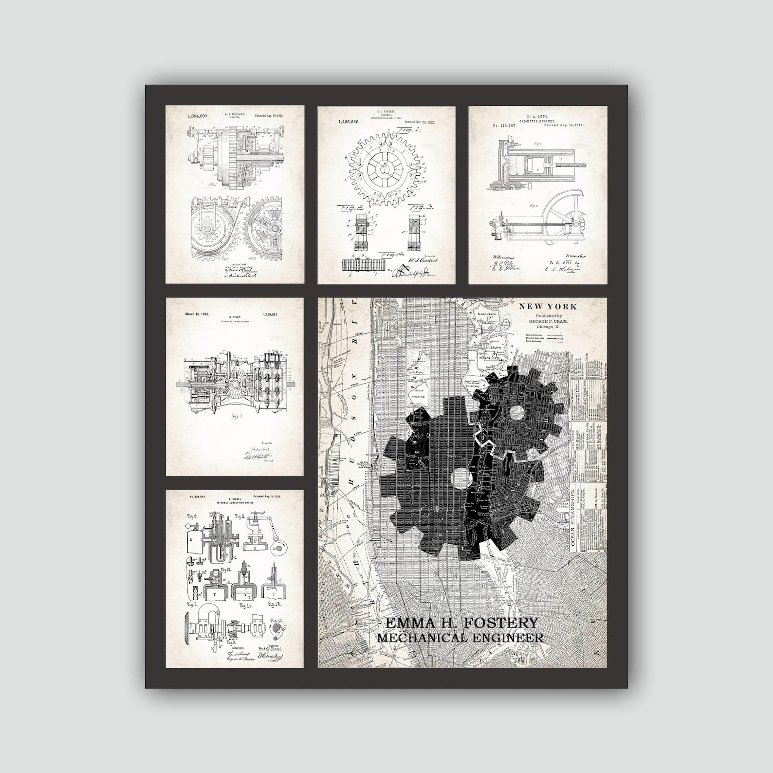 Personalized Mechanical Engineer Gift, Engineer Graduation, Engineering ...