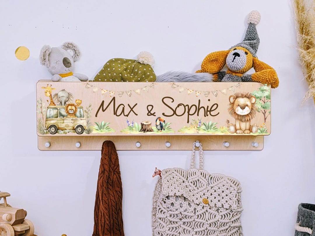 Geschwistergarderobe Kindergarderobe mit Ablage für Handschuhe Kind ...