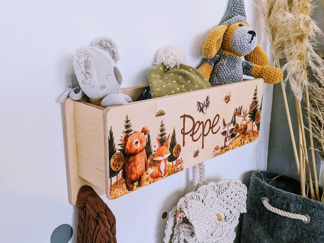 Wardrobe Children's Wardrobe With Shelf Child Children's Room Name ...