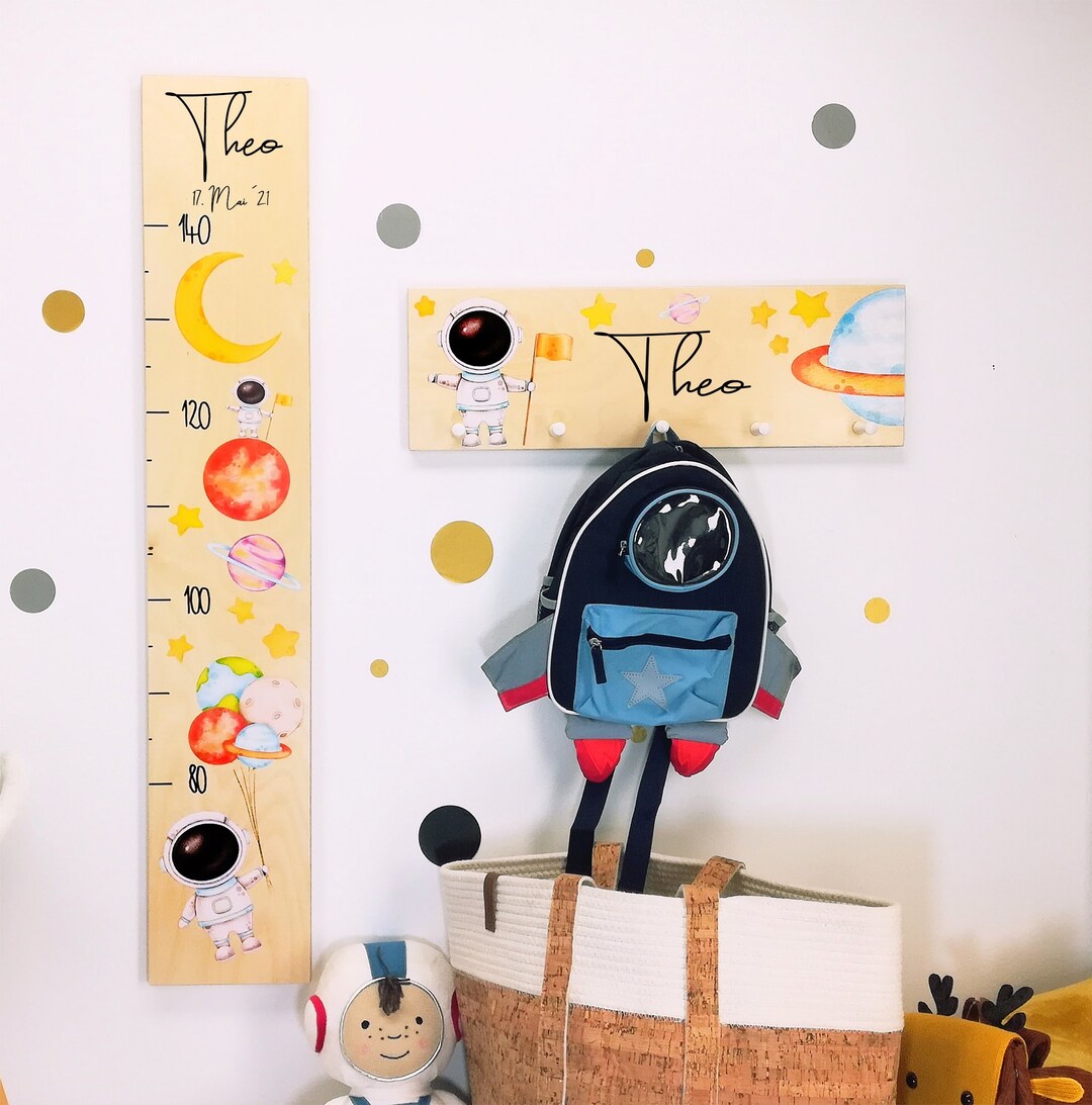 Wardrobe Kids Space Space Rocket Cosmonaut, Children's Wardrobe ...