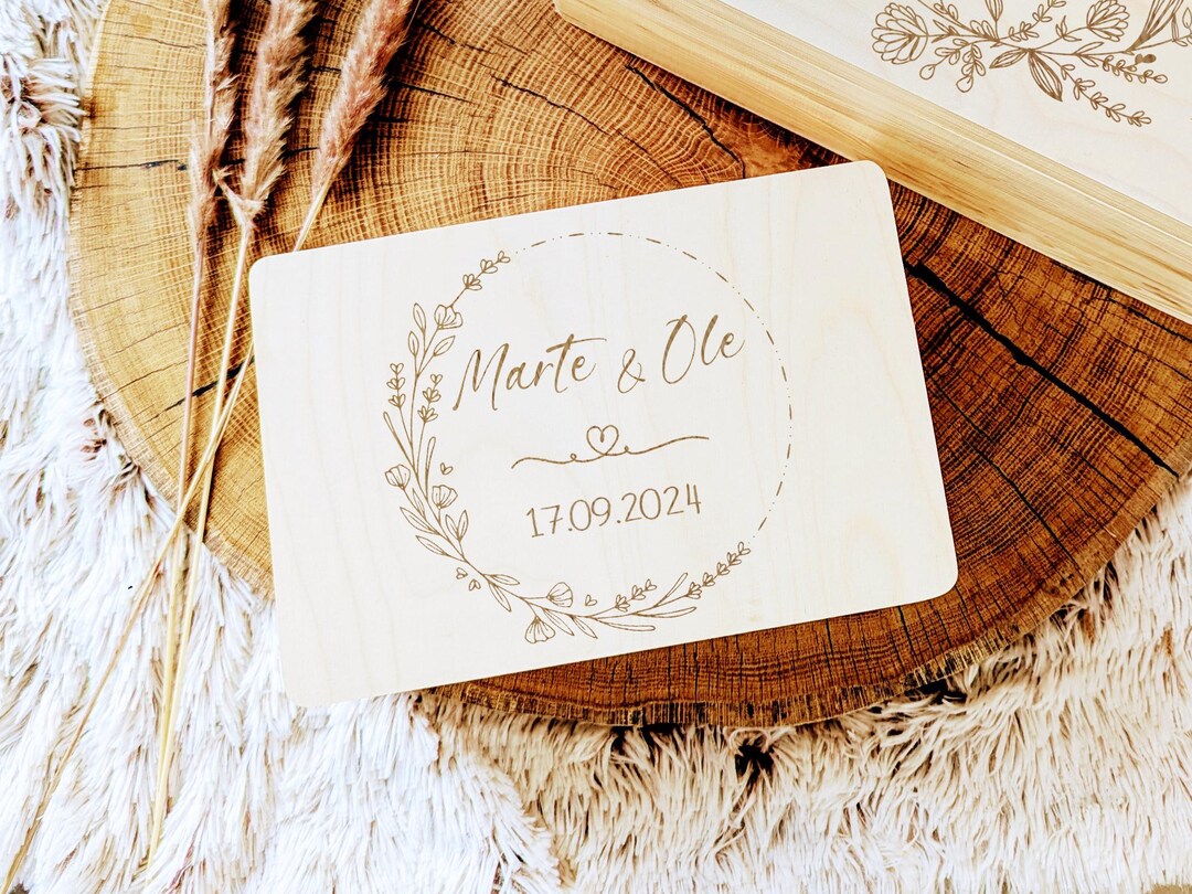 Wedding Memory Box With Name Memory Box for the Wedding Ceremony ...