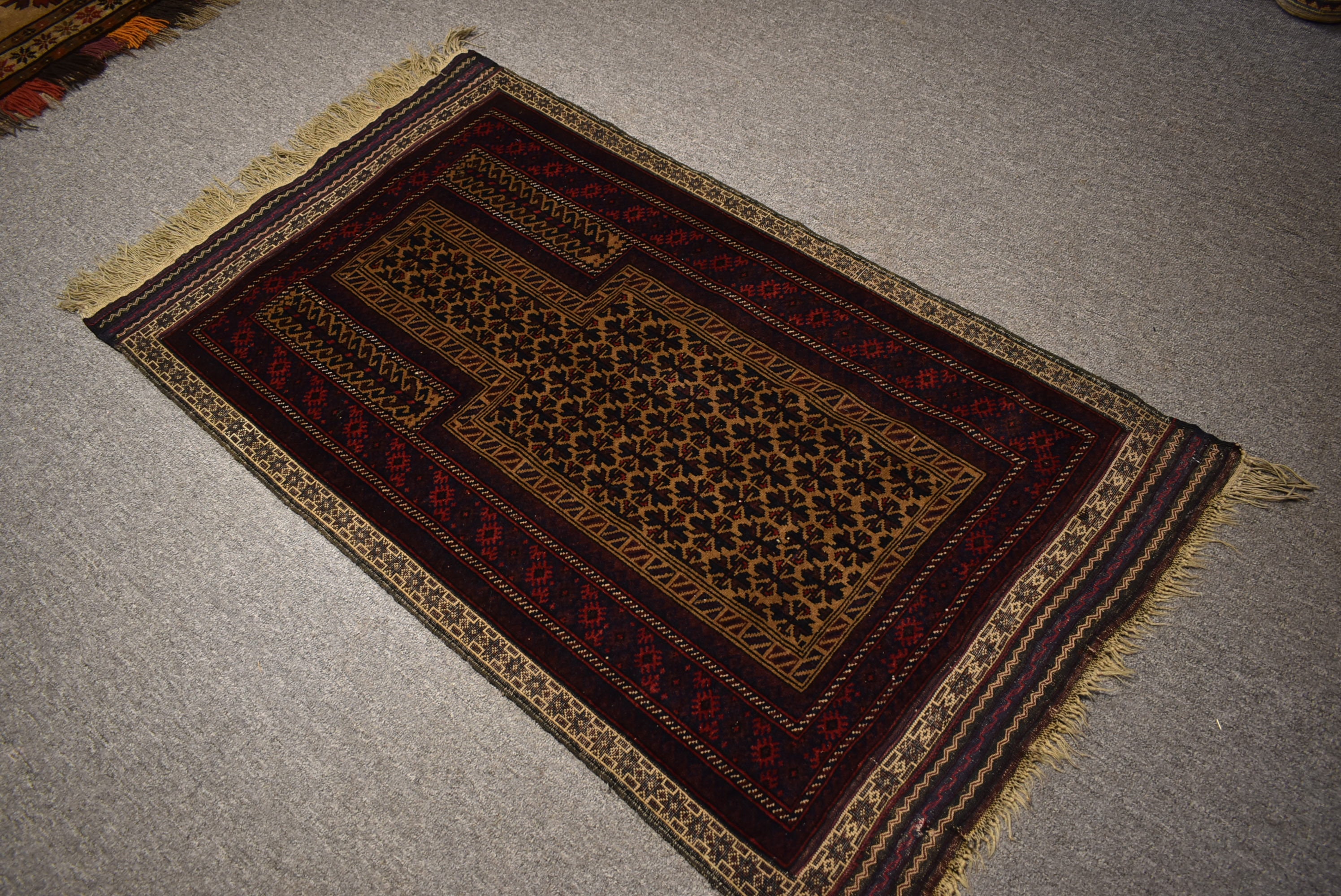 Vintage Prayer Rug Semi Antique Prayer Rug - Etsy