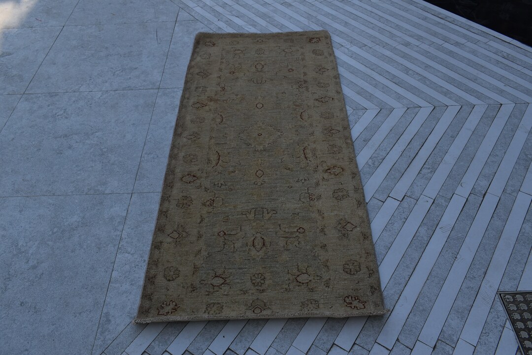 Vintage Afghani Oushack Chobi Design Wool Runner Rug - Etsy